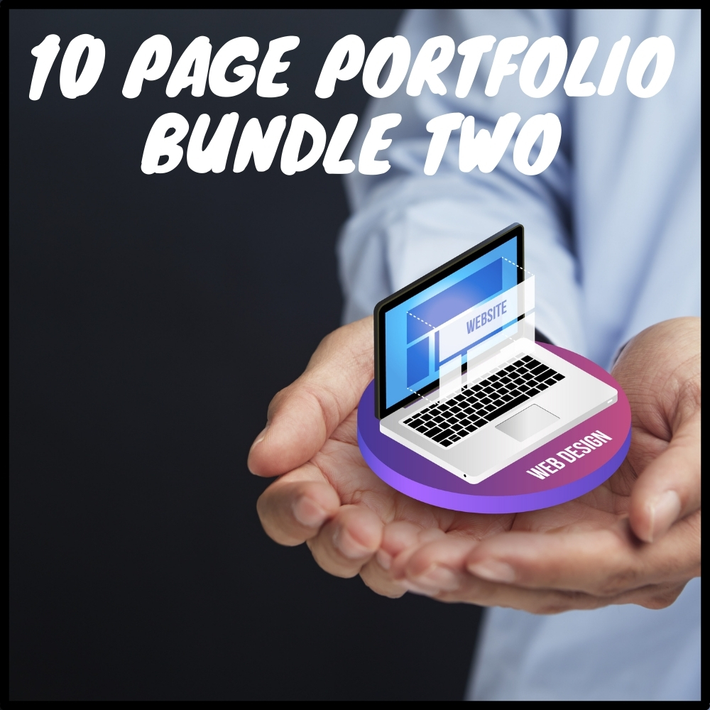 Ten Page Portfolio Website Bundle Two – JB Media Group