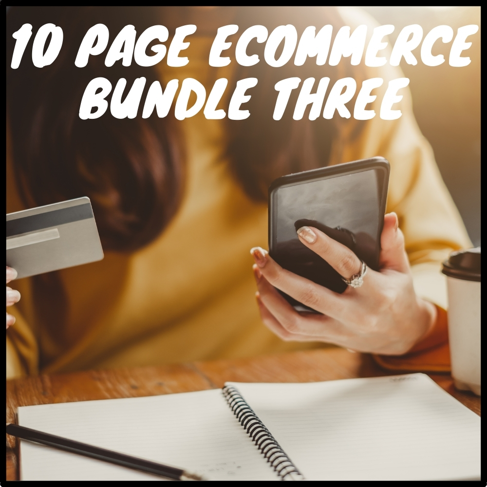 Ten Page E-Commerce Website Bundle Three – JB Media Group | Scunthorpe ...